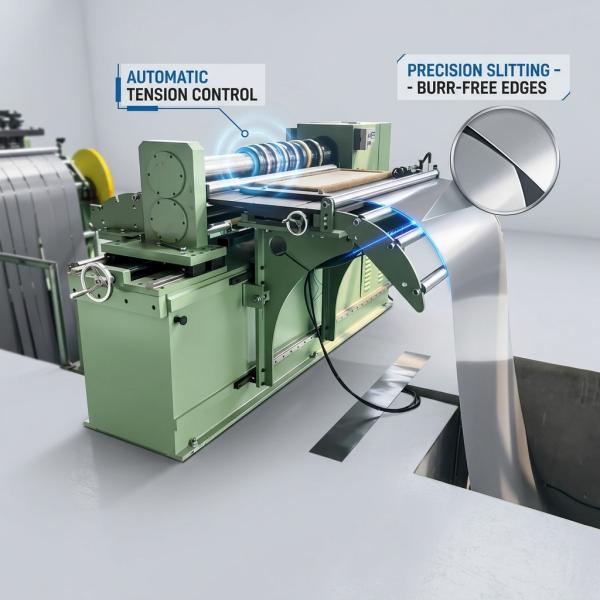 Quality Silicon Steel Slitting Machine Automatic Tension Control Transformer Core for sale
