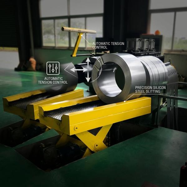 Quality Silicon Steel Slitting Machine Automatic Tension Control Transformer Core for sale