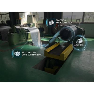 China Transformer Silicon Steel Slitting Machine SIMOTION Servo Control Core Slitting Line for sale