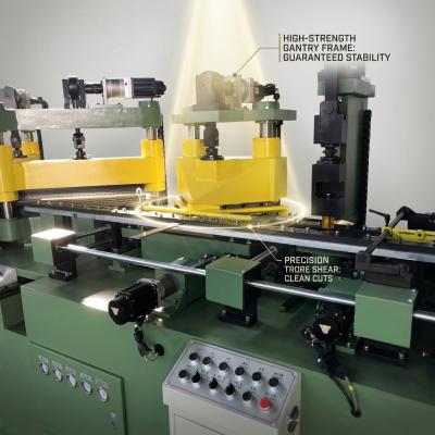 China Heavy Duty Silicon Steel Shearing Machine Gantry Frame Transformer Core Shear for sale