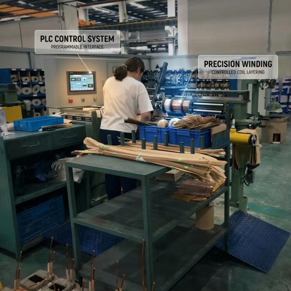 Quality PLC Controlled Transformer Wire Winding Machine Coil Spooling Wire Winder for sale