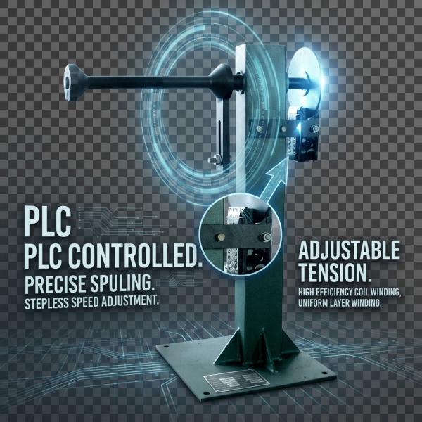 Quality PLC Controlled Transformer Wire Winding Machine Coil Spooling Wire Winder for sale