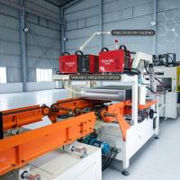 China Transformer Corrugated Fin Folding Machine Variable Frequency Speed Fin Press for sale