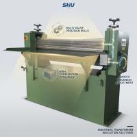 China Transformer Insulation Paper Board Corrugating Machine 3 Roll Forming Unit for sale