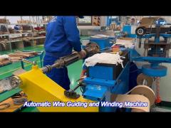 cnc servo transformer coil winding machine 1200rpm 300nm automatic tension control
