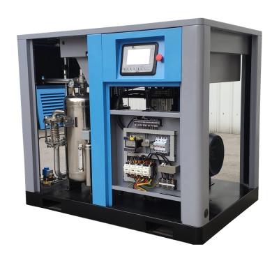 China water stop valve pressure sensor oil less screw compressor for sale