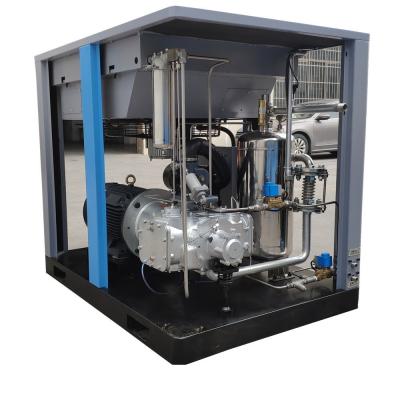 China 100% Oil Free Water-Injected Rotary Screw Air Compressor for sale
