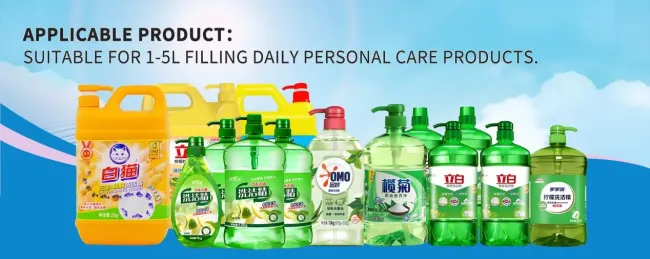 Factory Made Best Sale Dish Soap Fabric Softener Filling Machine