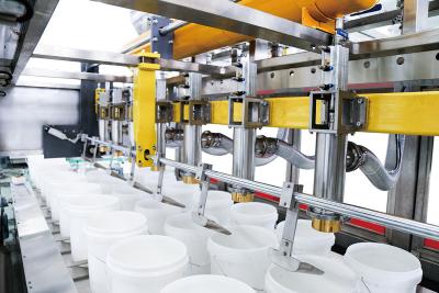 China Lubricant pail filling machine for sale