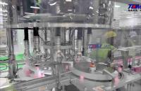 China Fully Automatic Capping Machine Rotary PLC Controlled Pump Cap Capping Machine for sale