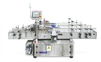 China 60-120BPM Chemical Packaging Machine Automatic Double Side Sticker Labeling Machine for sale