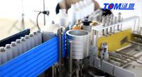 China SS304 Chemical Packaging Machine Automatic Cold Glue Labeling Machine for sale