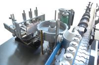 China SS304 Chemical Packaging Machine Automatic Cold Glue Labeling Machine for sale