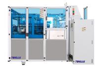 China Horizontal Type Chemical Packaging Machine Tap Bottom Sealing Carton Opening Machine for sale