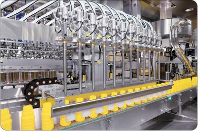 China 50ml-L Linear Tracking Type Automatic Monoblock Filler Capper Machine  For Both Round And Square Bottle for sale