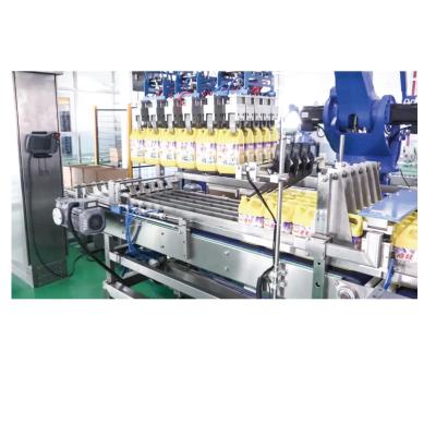 China Automatic Dishwashing Liquid Filling Machine  For Fabric Softener And Sope for sale