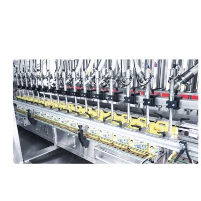 China Automatic Dishwashing Liquid Filling Machine  For Fabric Softener And Sope for sale