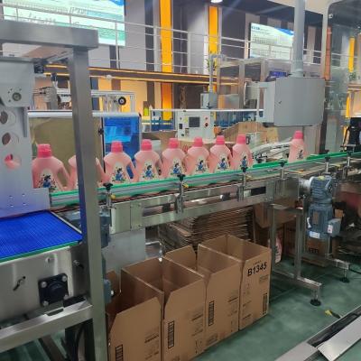 China Factory Made Top Sale Fully Auto Stain Remover Filling Capping Labeling Machine for sale