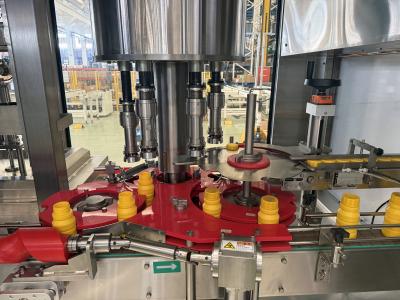 China Pesticide Packaging Line Designed to Avoid Material Splash and Maintain Cleanliness During Filling and Capping Operations for sale