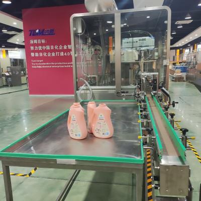 China Top Sale Daily Chemical Detergent Gel Filling Machine With Capping and Lableling Optional for sale