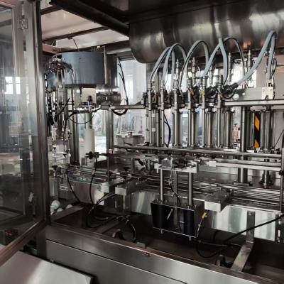 China SC Fungicides & Insecticides Factory Made Fully Automatic Packaging Line For AgrI-chemical Bottle 1L-5L for sale