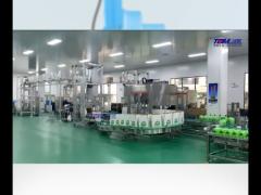 TOM fabrica linha de enchimento de detergente totalmente automática para fábrica inteligente da China