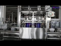60-200 kg automatische smeerolie vulmachine 20 trommel / uur