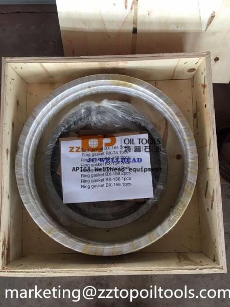 SS316 Ring Joint Gasket Bolt Studs For Wellhead Equipment