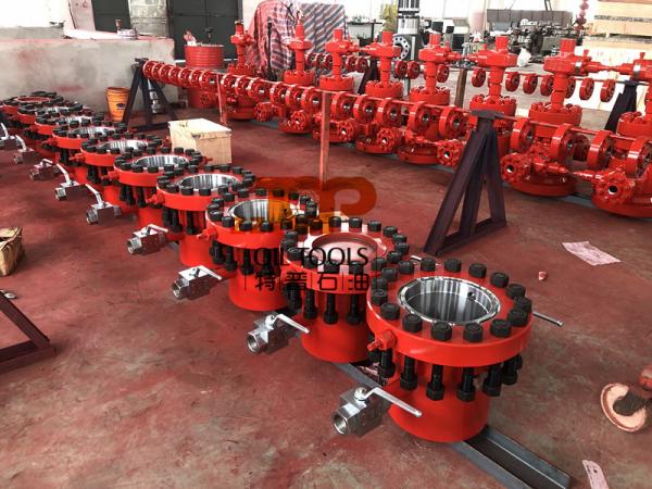 Forging Wellhead Christmas Tree Assembly 3000 Psi For Drilling well Completion