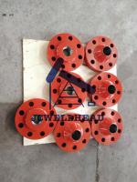 China 5000psi API 6A Weld Neck RX Type Wellhead Adapter Flange for sale