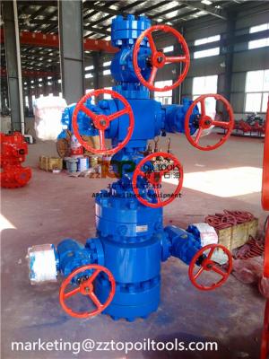 Cina Attrezzatura dell'albero di Natale della testa di pozzo del gas di olio per controllo di flusso della testa di pozzo in vendita