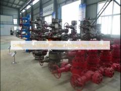 Campo petrolífero que fura o controle de fluxo da árvore de Natal da fonte 5000psi