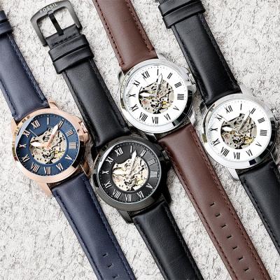 China Hudhealth 1812M Leather Luxury Men's Watch Water Resistant with Logo Mechanical Watch for sale