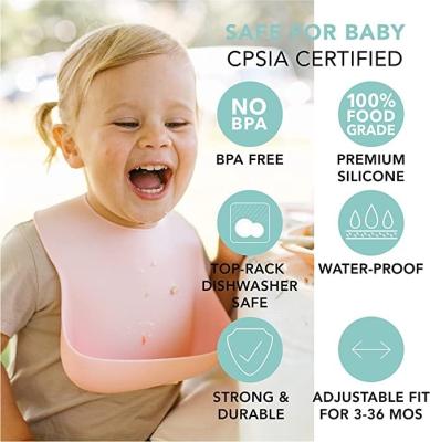 Cina Busbana francese inodora libera dell'insieme del padellame del silicone del PVC con il collettore dell'alimento impermeabile in vendita