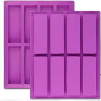 China Rectangular Odorless Silicone Oven Tray , Multicolor Silicone Square Baking Pan for sale