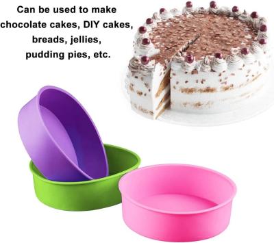 Cina Tegle da forno impermeabili non tossiche del silicone, muffe inodore del silicone per i dessert in vendita