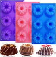 China Practical Chocolate Silicone Cake Mould Multifunctional Nontoxic for sale