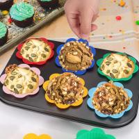 China Harmless Square Silicone Baking Tray Cake Pan Anti Slip Durable for sale