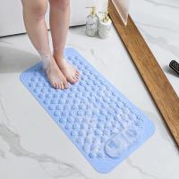 China Practical Rectangular Suction Shower Mat , Gorilla Grip Patented Shower And Bath Mat for sale
