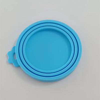 Cina I coperchi multicolori dell'alimento dei fornitori dell'animale domestico del silicone non rovesciano inodoro in vendita