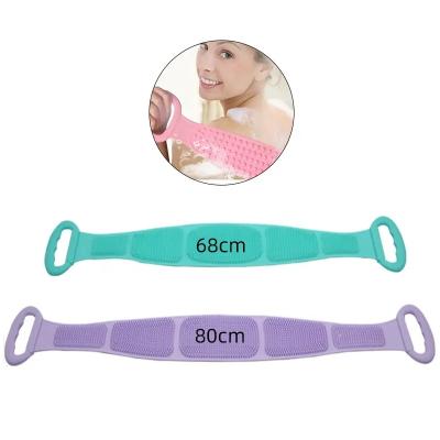 Cina Impianto di lavaggio posteriore della doccia flessibile portatile del silicone, anti spazzola del corpo del bagno del silicone di slittamento in vendita