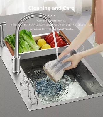 Cina Borse portatili del latte materno del silicone, contenitori di stoccaggio lavabili del latte materno del silicone in vendita
