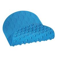 China Multicolor Durable Silicone Shower Mat With Suction Cup Portable for sale