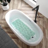 China Rectangular Nontoxic Silicone Shower Mat Foot Massage Odorless for sale