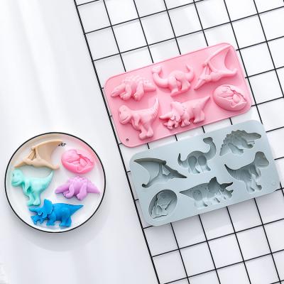 China 3D Animals Silicone Molds Themed Baking Mould Tray DIY Baking Tool for Chocolate Cake Dessert Candy Mousse Pastry for sale