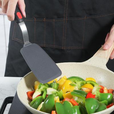 China 5-Pack BPA Free Silicone Spatulas Turner Set For Nonstick Cookware Flexible Kitchen Utensils Cooking Spatula Set For Egg for sale