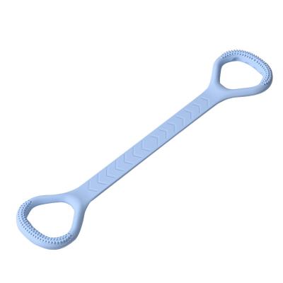Cina Figura 8 Fascia di resistenza di fitness Braccio schiena spalla Esercizio di corda elastica Stretch Fascia di fitness per fisioterapia Yoga in vendita