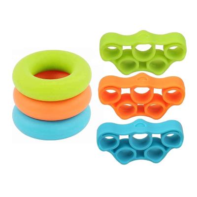 Cina Strencher mani in silicone Esercitore per le dita Strencher manico Strencher forza NUOVO MATERIALE Strencher manico allenamento in vendita