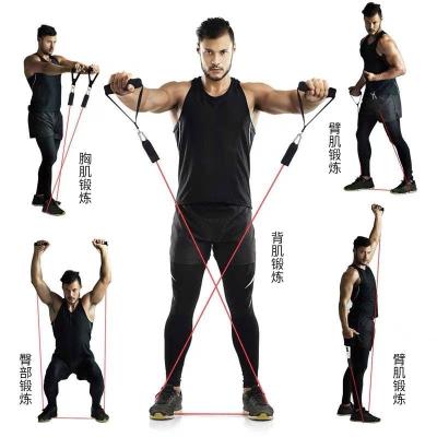 Cina Corde di gomma di fitness durevole di platino di silicone di ginnastica Corda di gomma per esercizi in vendita