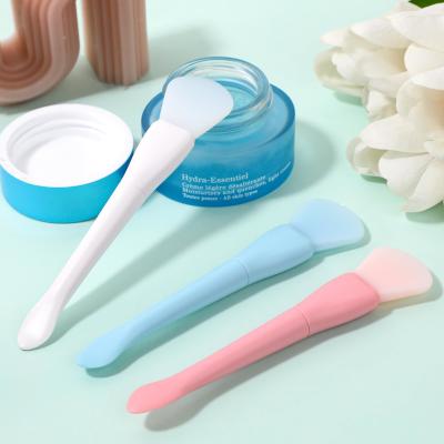 China OEM Silicone Face Mask Brushes Mud Mask Applicator Brush For BB CC Cream Body Lotion for sale